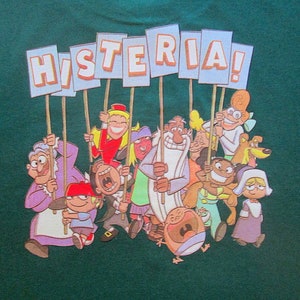 Warner Bros. Animation's "histeria!" Graphic T-shirt Vintage - Etsy