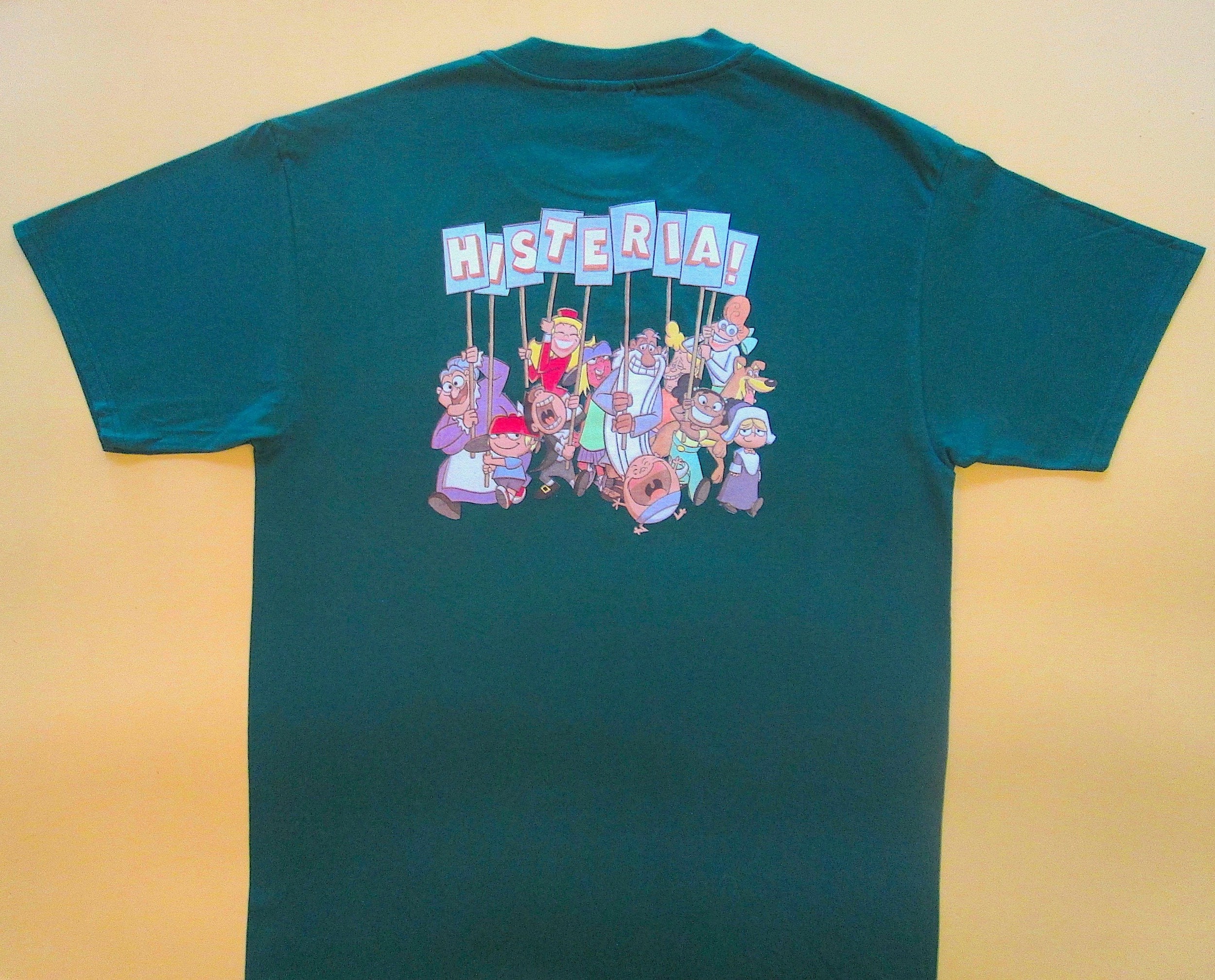 Warner Bros. Animation's "histeria!" Graphic T-shirt Vintage - Etsy
