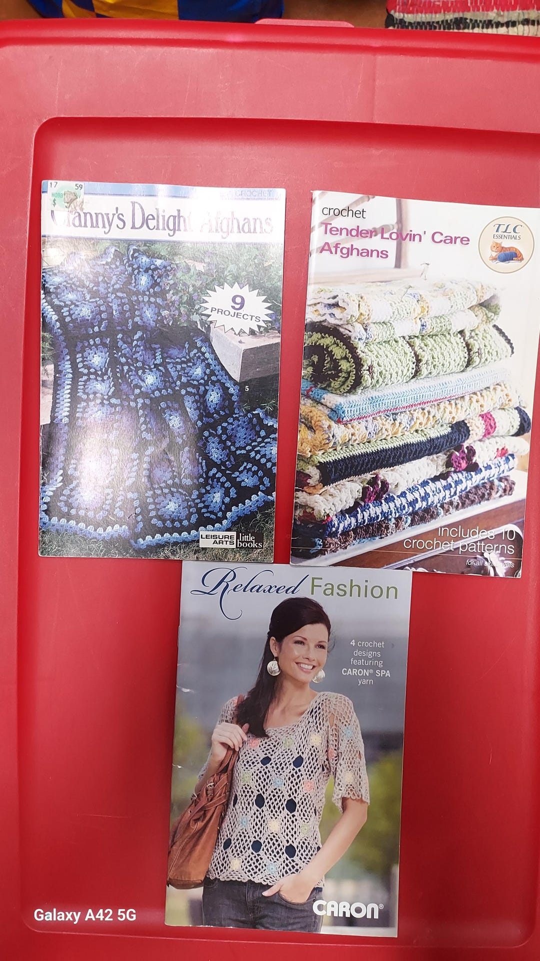 Crochet Pattern Books Set of 3 - Etsy