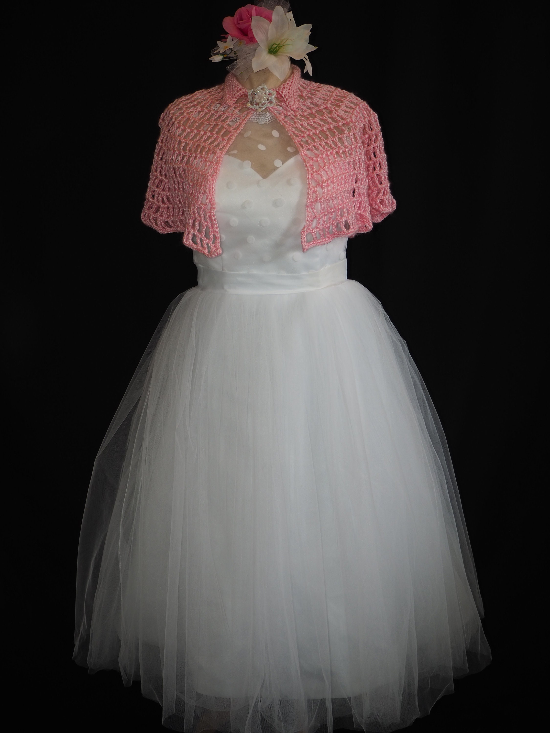 Pink Capelet Capelet Wedding Capelet Cape Wedding Cape - Etsy.de