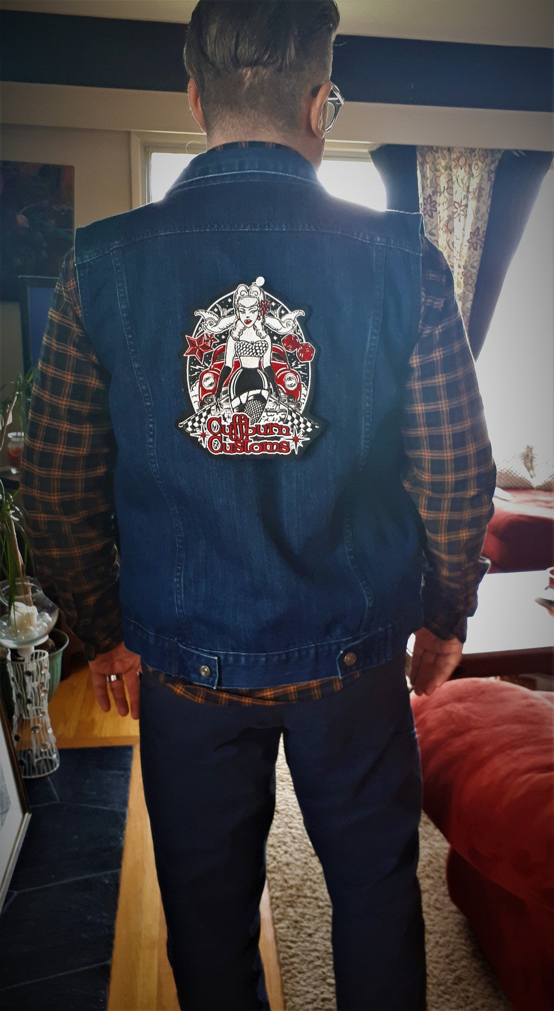 Cuffburn Customs Original Rockabilly Patches Rockabilly - Etsy France