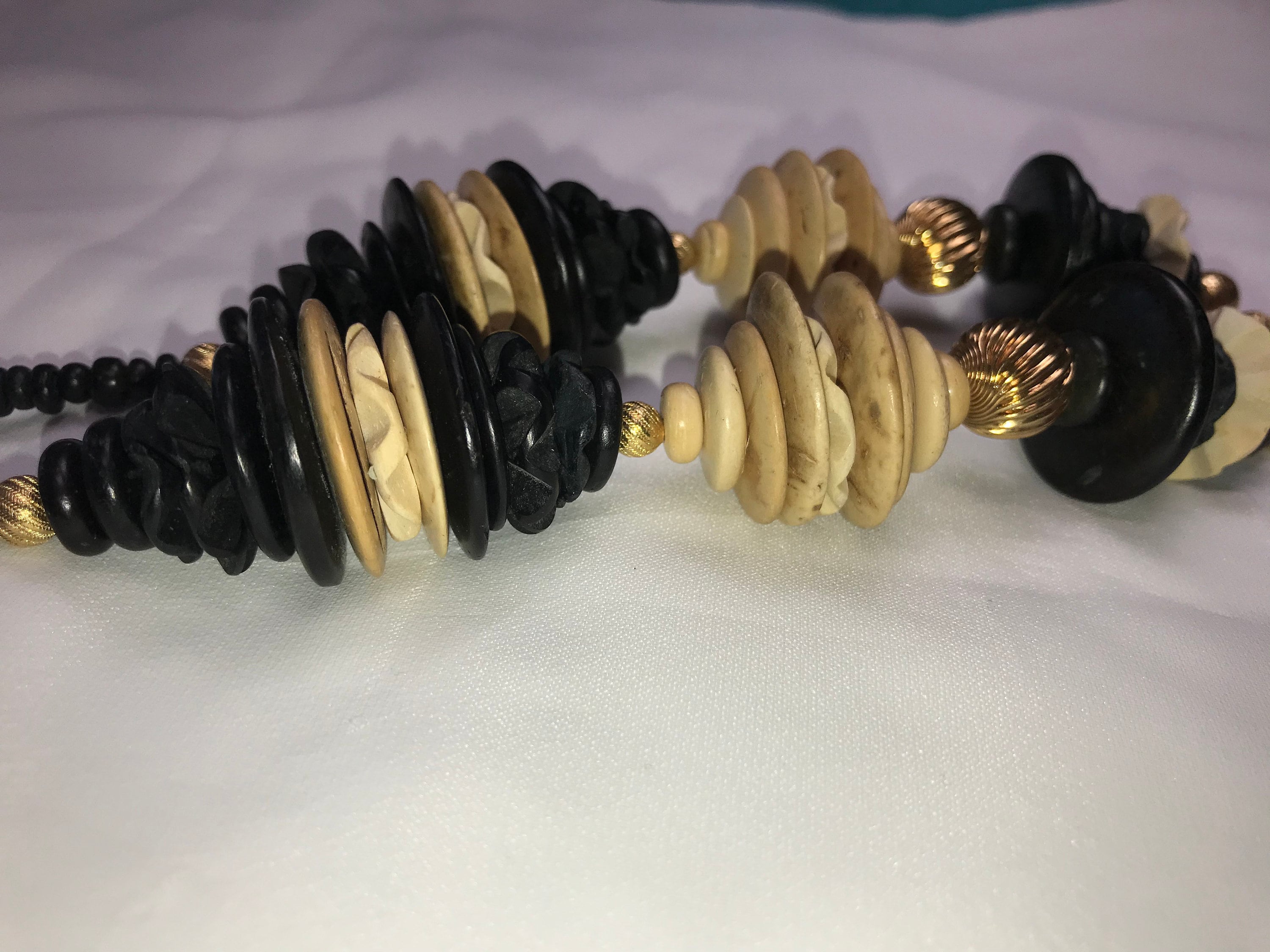 Collar de madera de coco con colgante Piscis - Etsy España