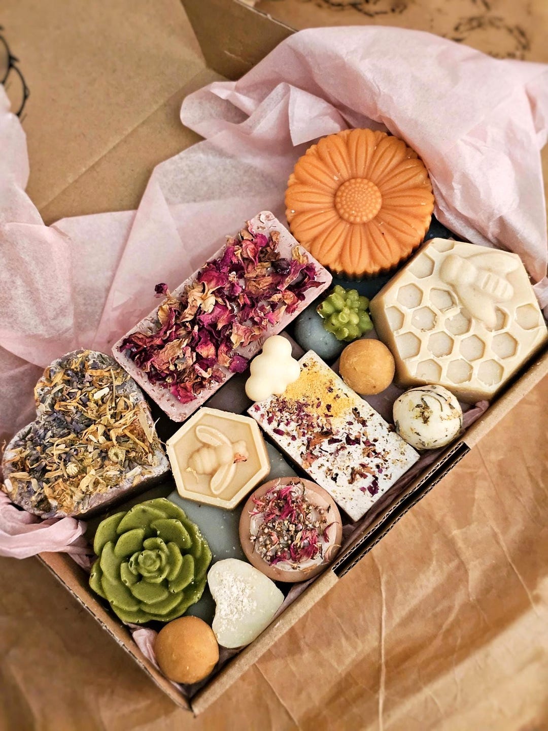 Handmade Soap Gift Box for Friend Gift Eco-friendly Gift New Job Gift ...
