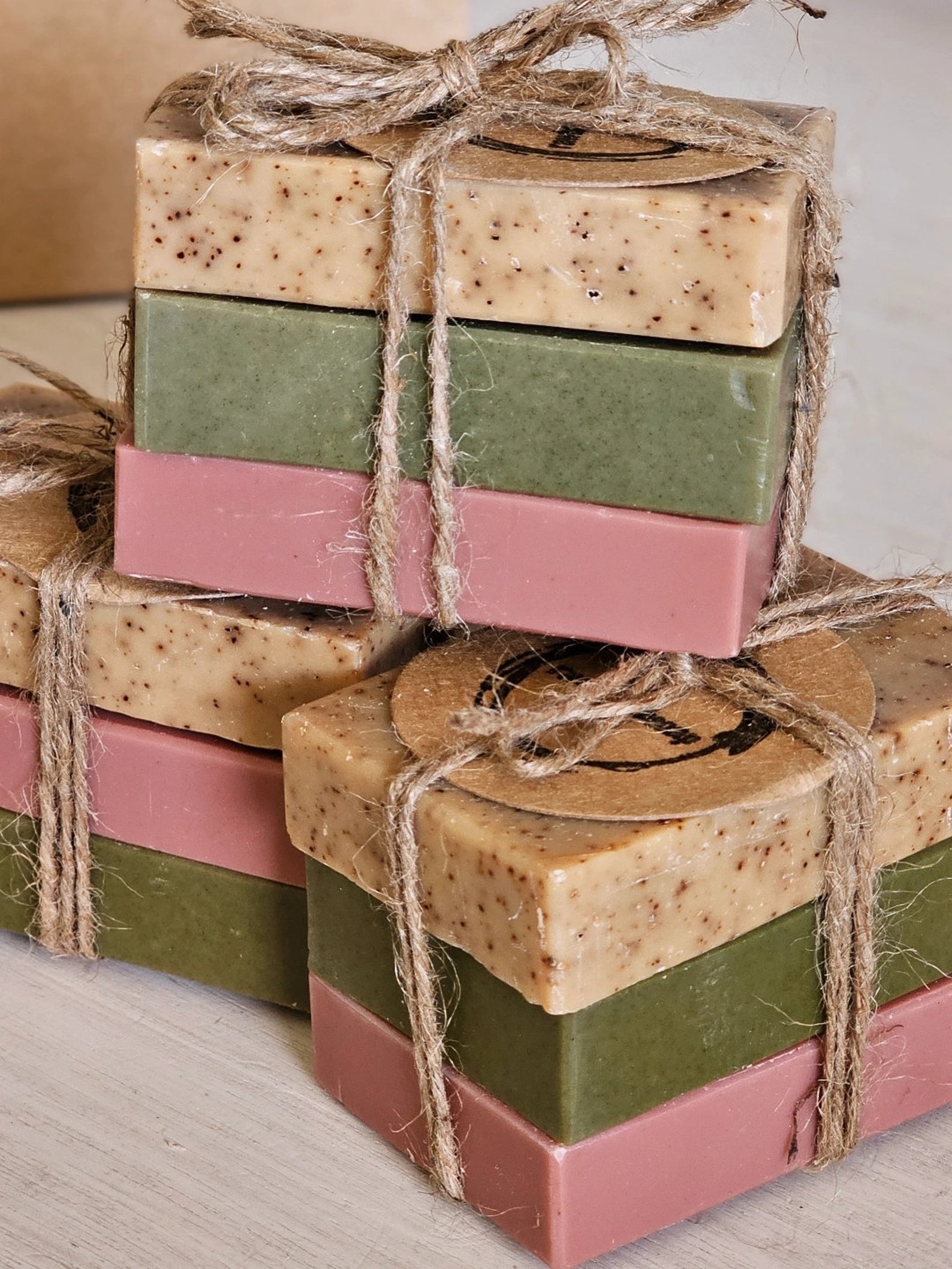 Handmade Natural Soap Bundle Set of Soaps Palm Oil Free Soap Essential ...