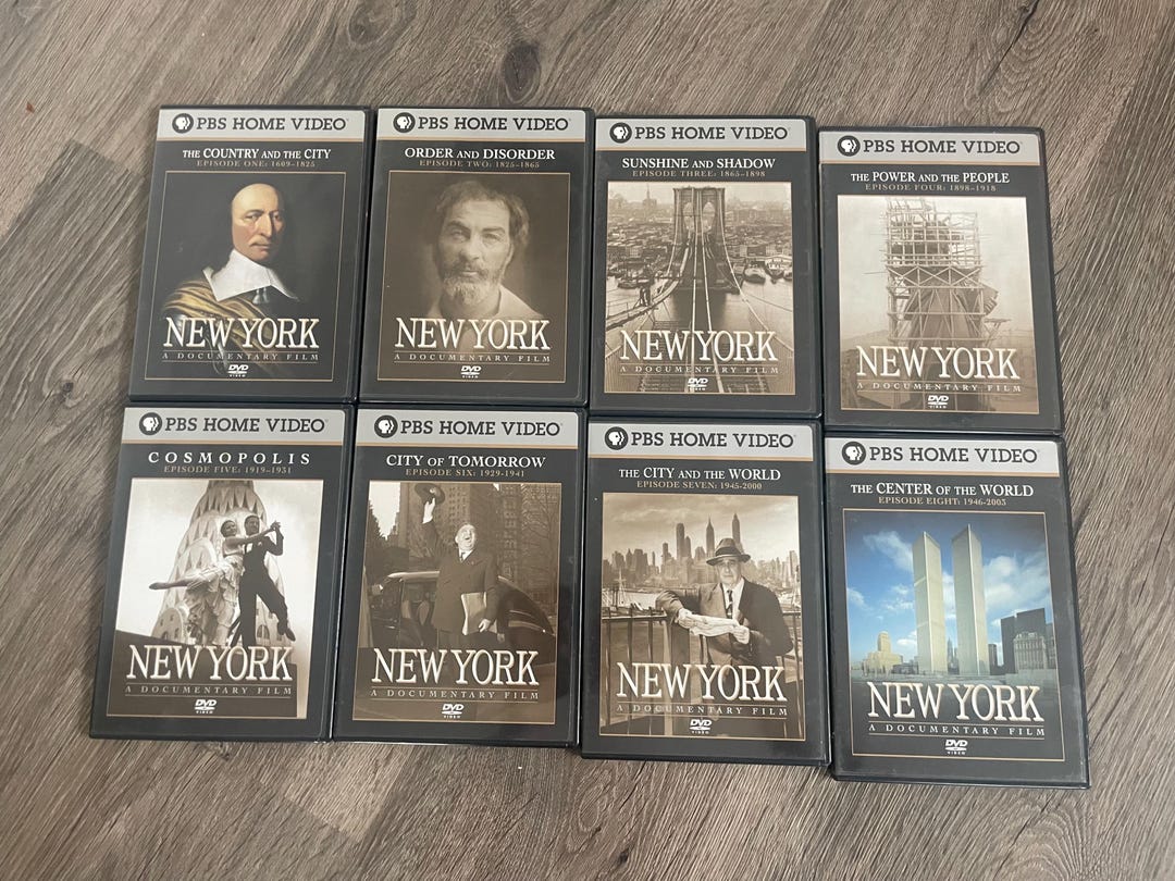 Ric Burns PBS New York DVD Box Set American Experience Used - Etsy