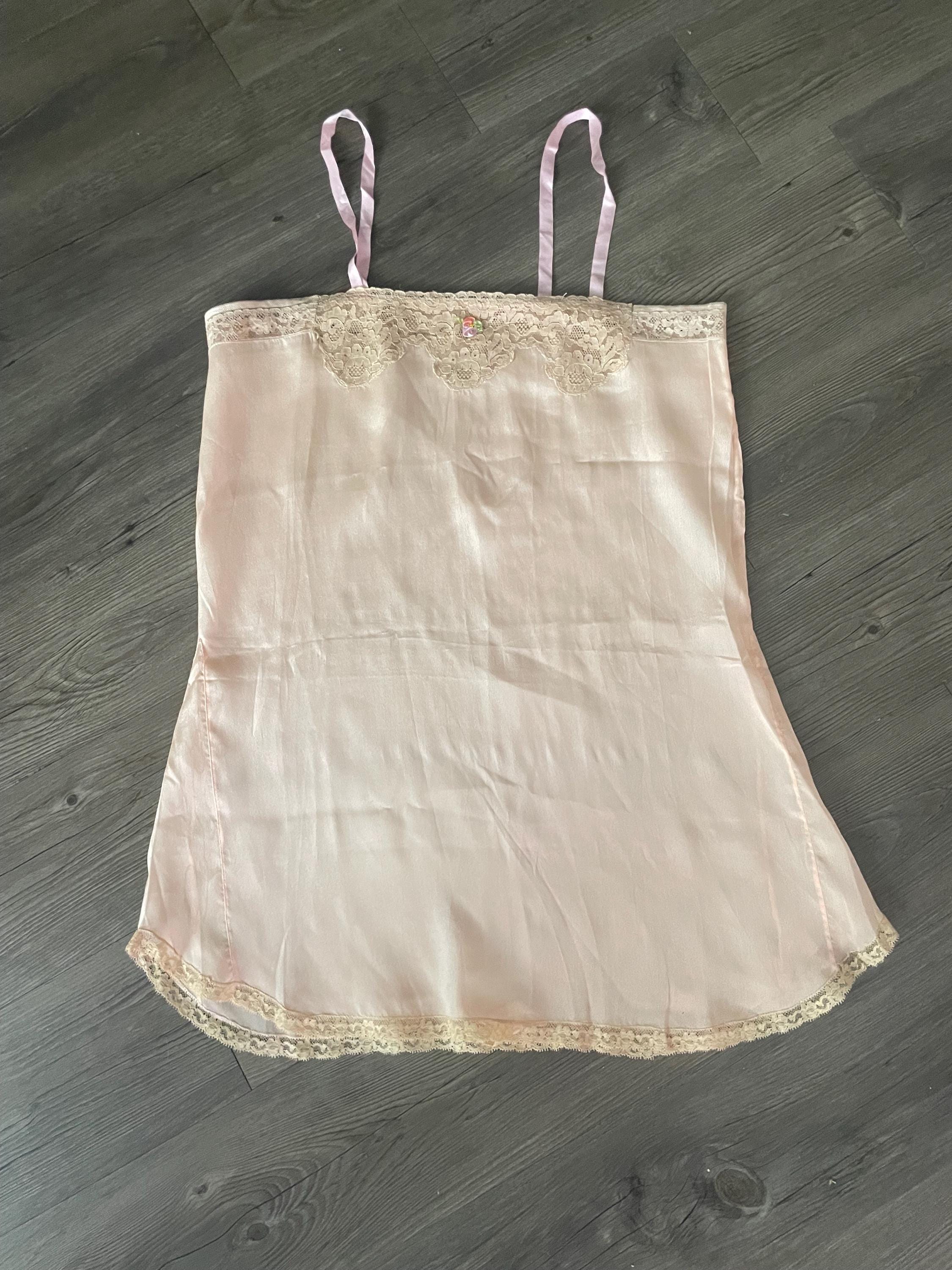 20s Flapper Step in Chemise Slip Silk Lingerie - Etsy