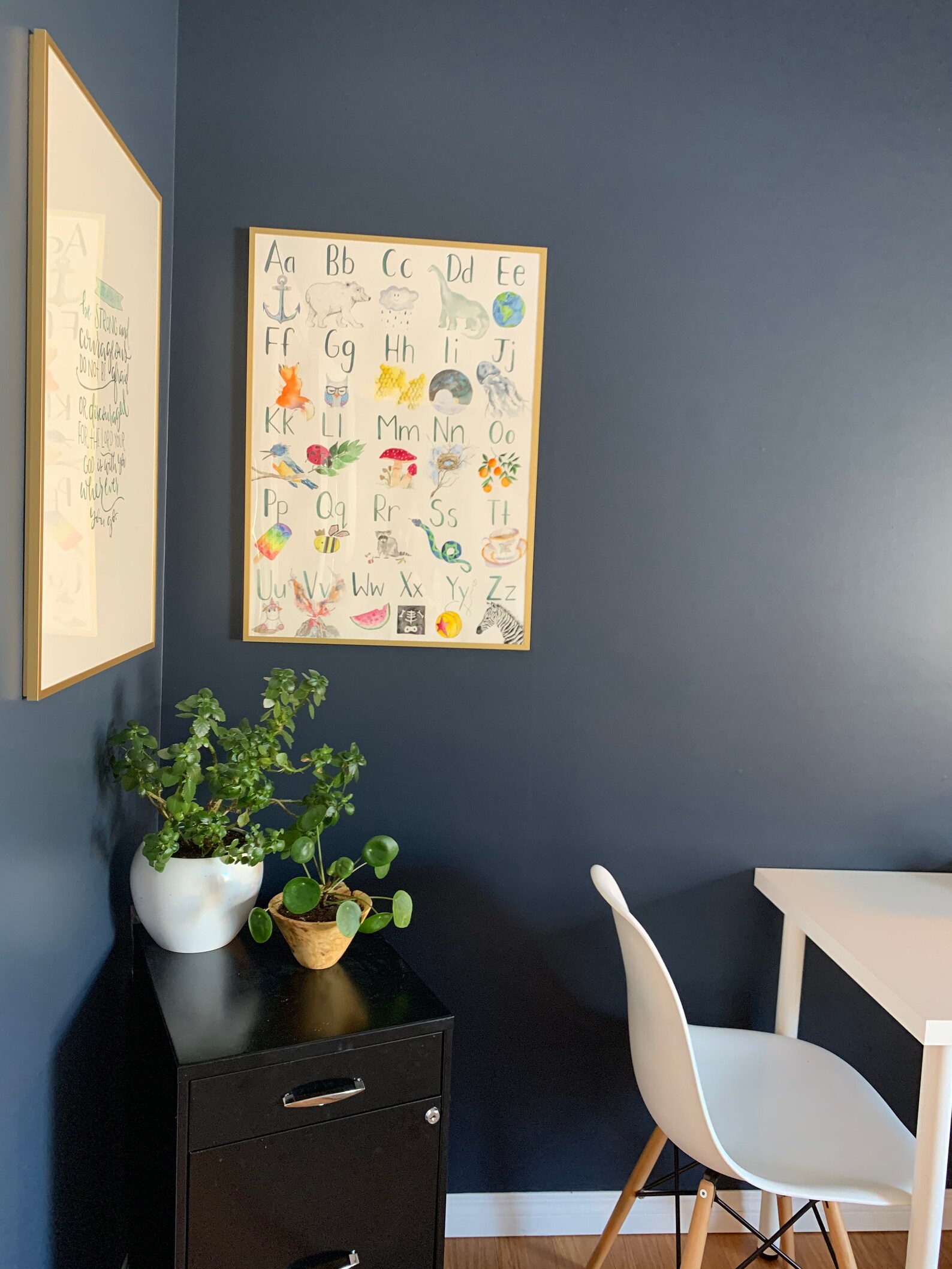 Illustrated Alphabet Poster, Alphabet Print, ABC Poster, Digital Print ...