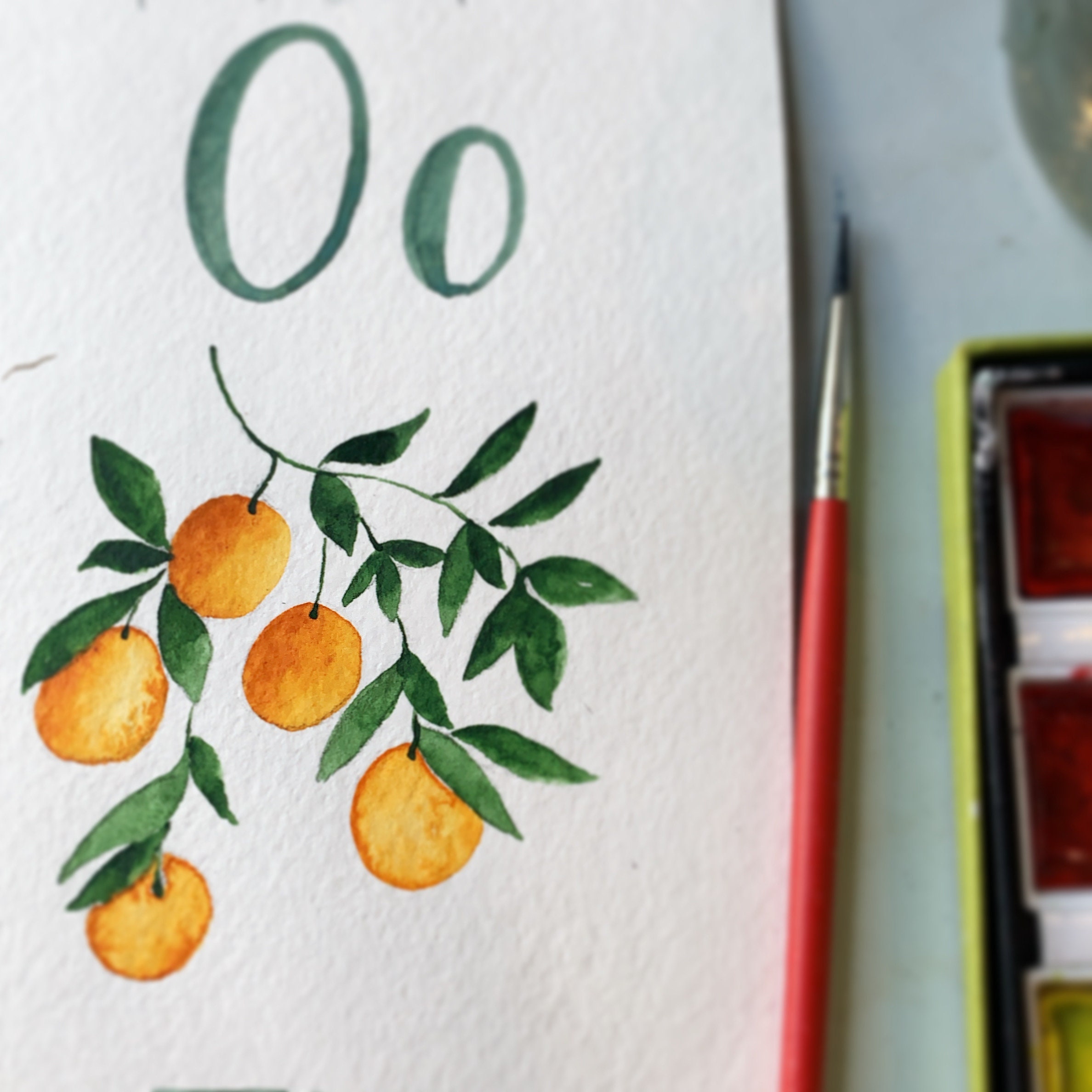 Illustrated Alphabet Poster, Alphabet Print, ABC Poster, Digital Print ...