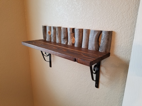 Rustic Cabin Shelves