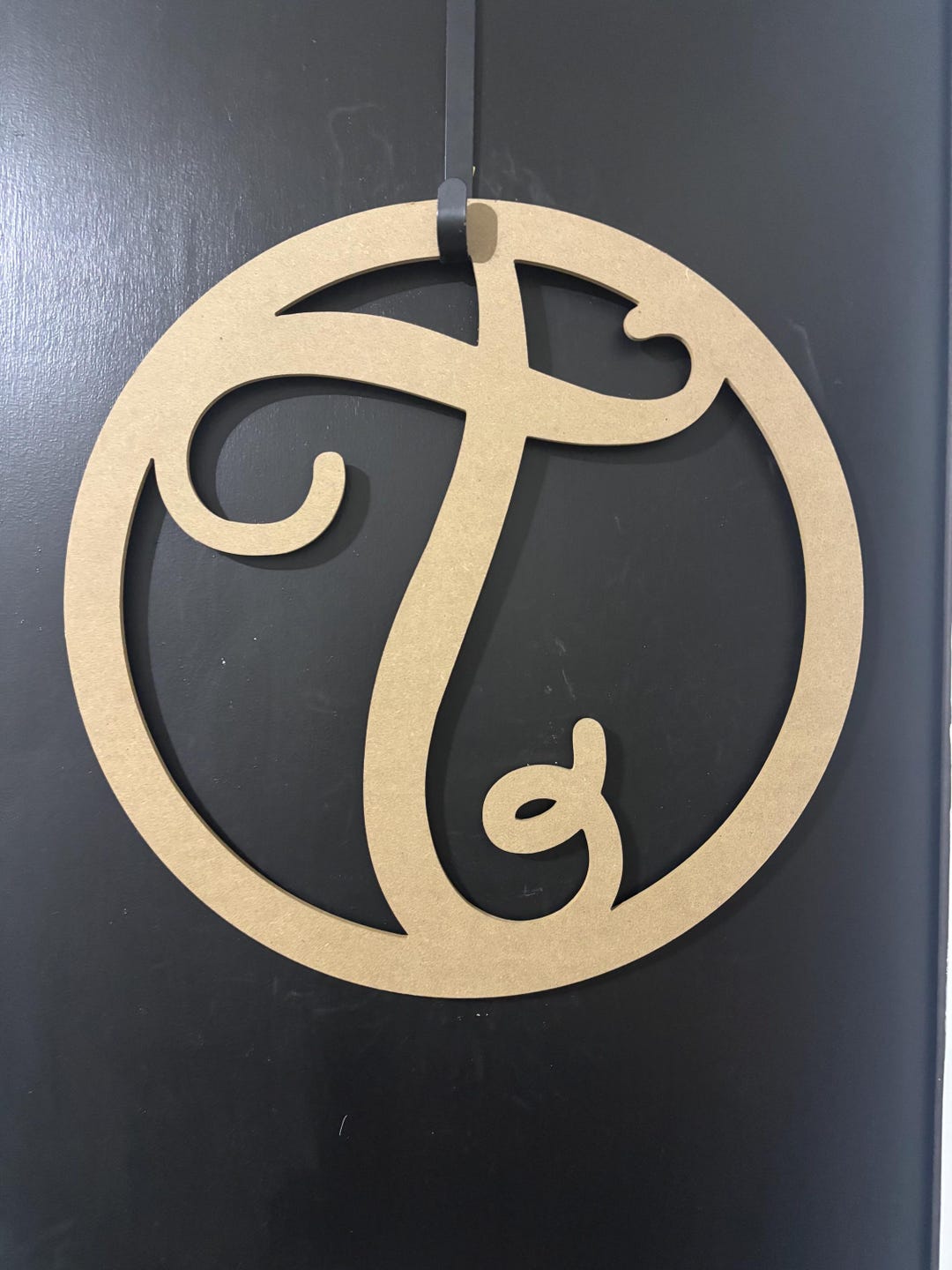SALE!! Monogram A Door Hanger | Wall Hanger |24” Hanger | Letter Hanger ...