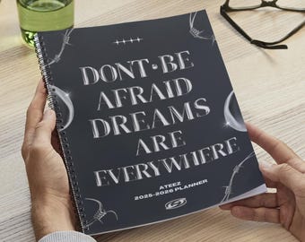 Kpop | Ateez Inspired Monthly Printable Planner 2024 | Instant Digital ...