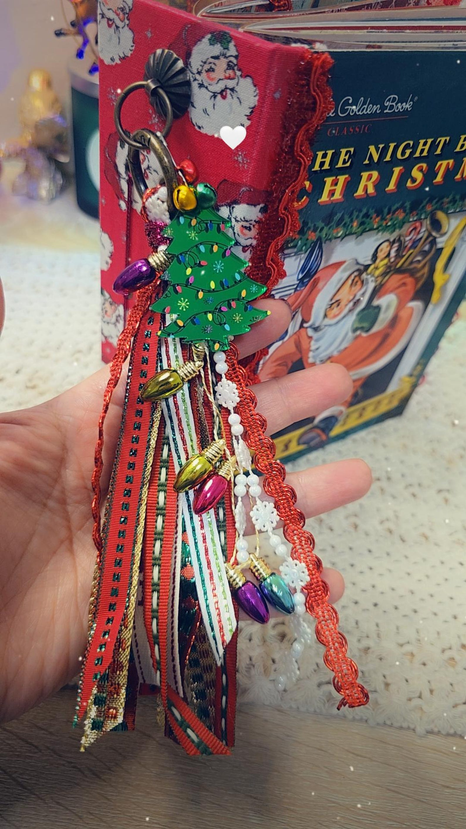 Handmade Little Golden Book Junk Journal – 'the Night Before Christmas ...