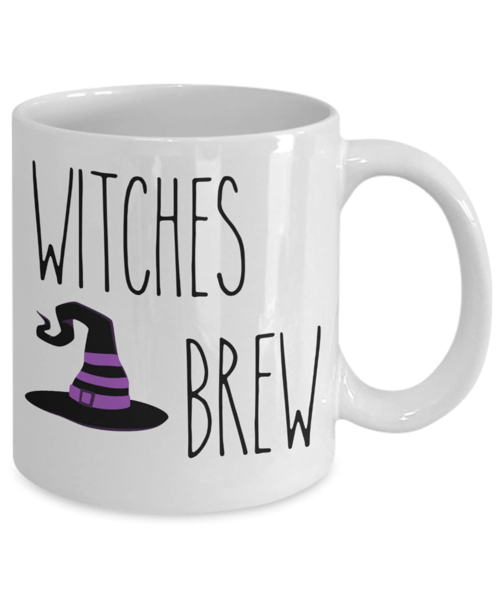 Witches Brew Coffee Mug / Funny Halloween Coffee Mug / Witch - Etsy