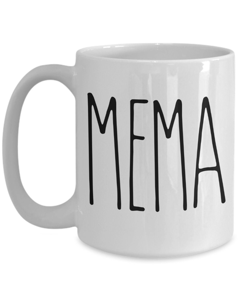 Mema Coffee Mug // Gift for Grandmother Grandma Gigi Nonni | Etsy