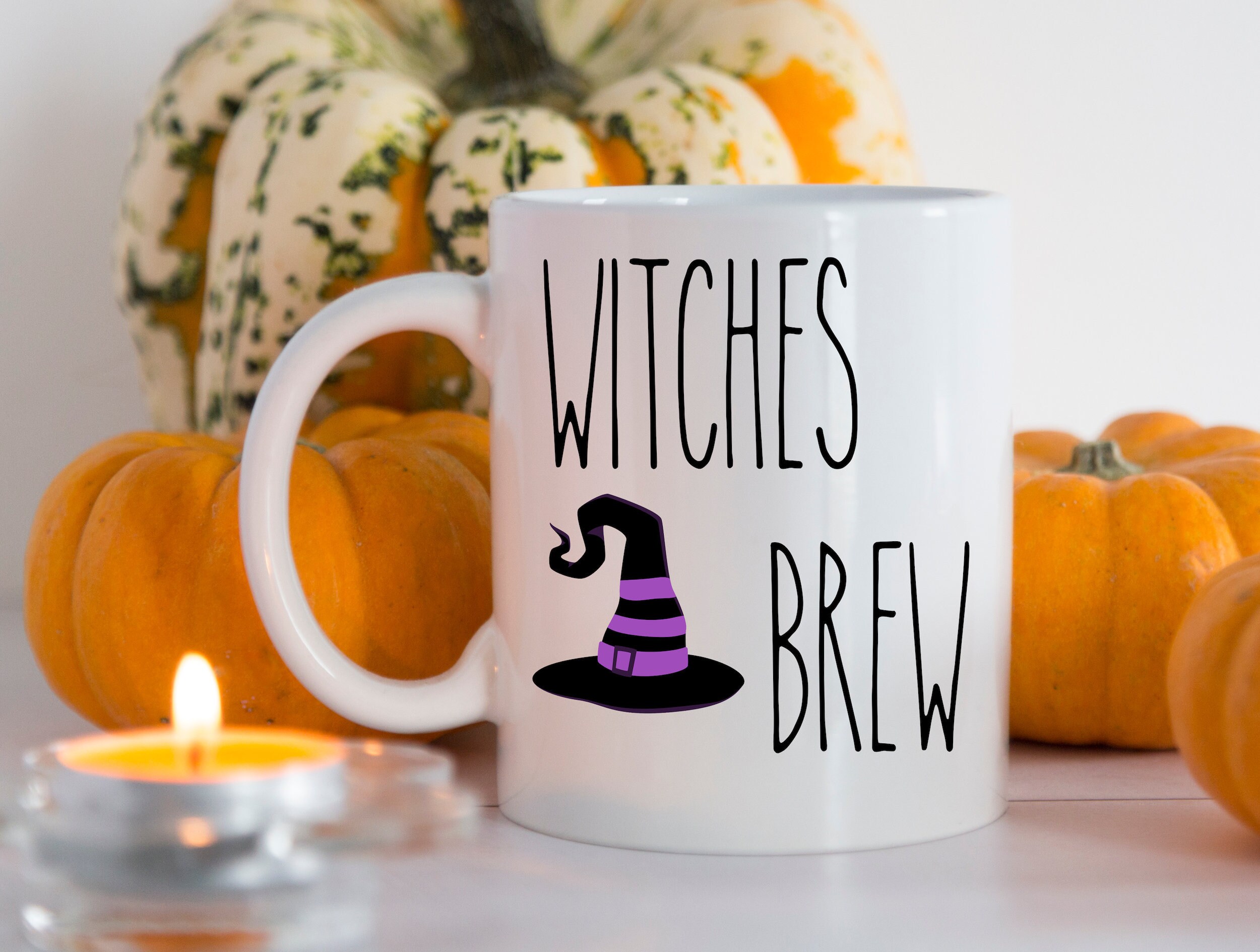 Witches Brew Coffee Mug / Funny Halloween Coffee Mug / Witch Gift ...