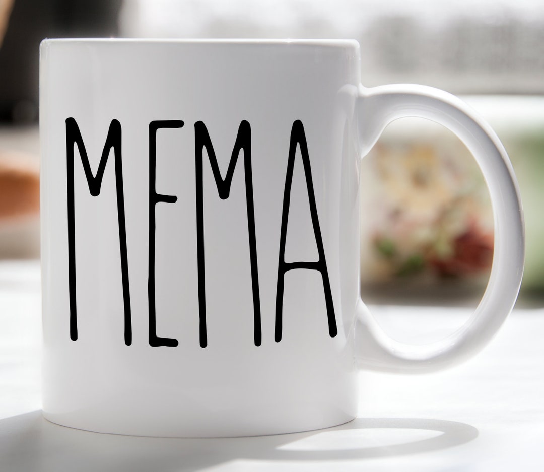 Mema Coffee Mug // Gift for Grandmother Grandma Gigi Nonni From ...