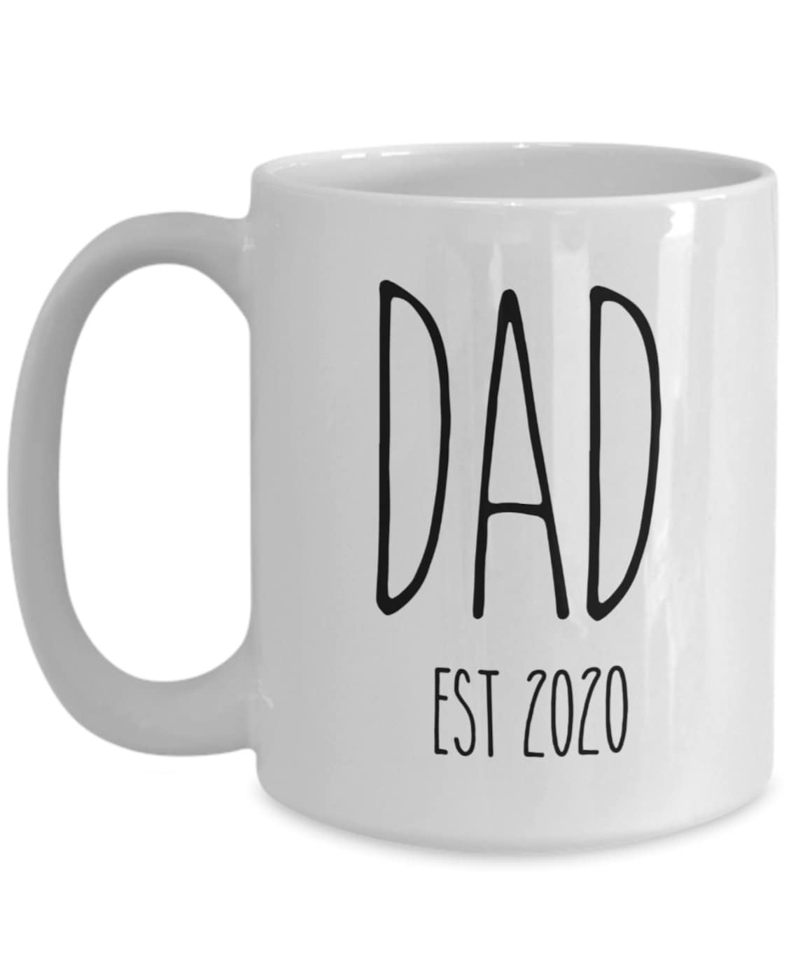 Personalized Dad Coffee Mug / Father's Day Gift / New Dad - Etsy