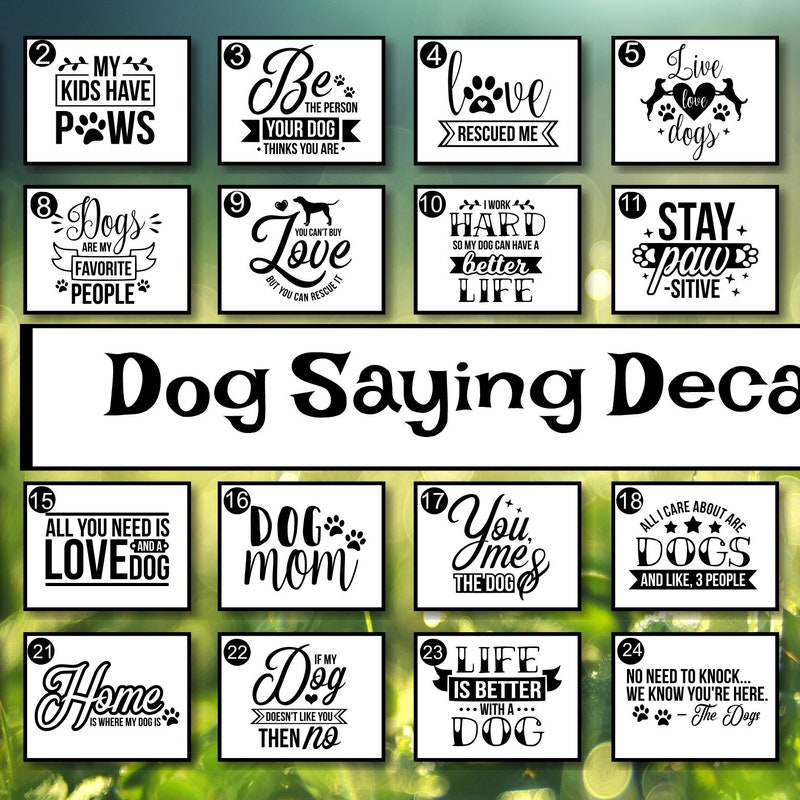 Dog Sayings - Etsy