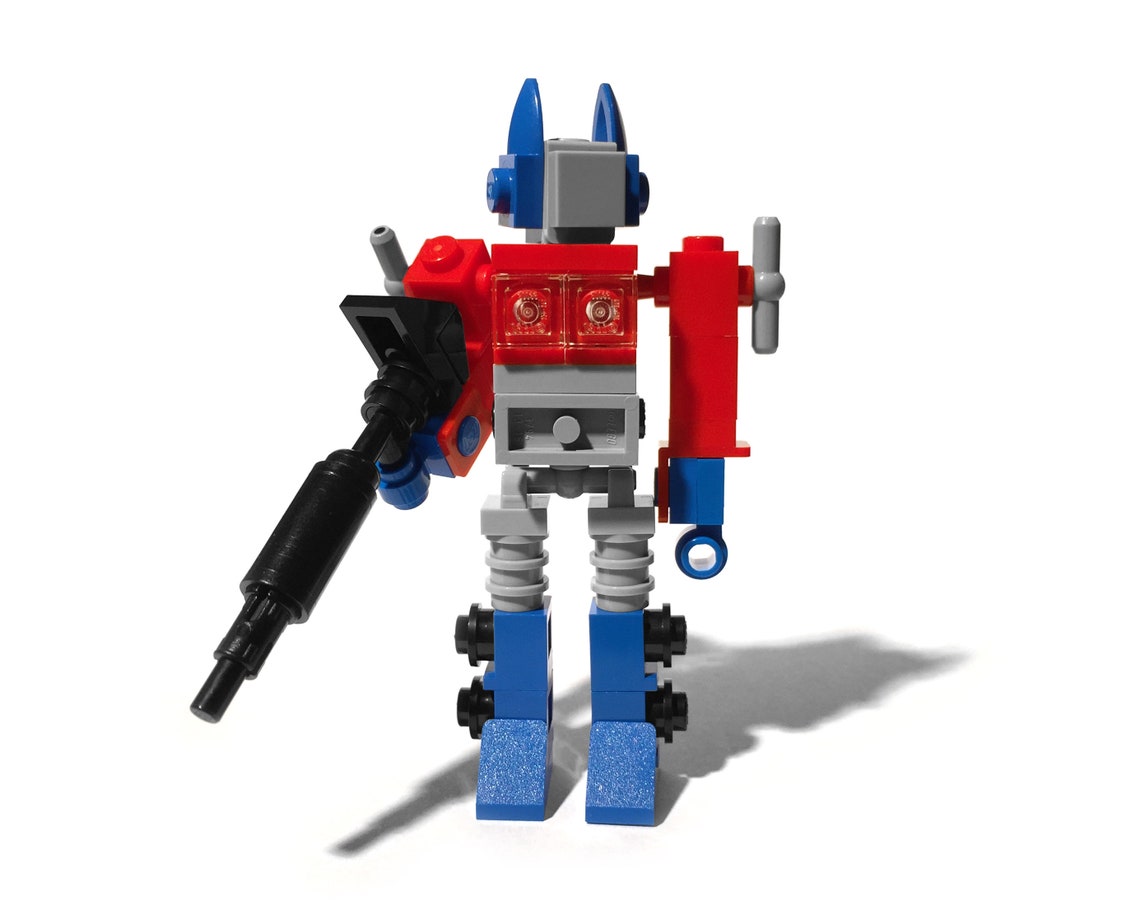 LEGO Mini Optimus Prime Robot Mode | Etsy