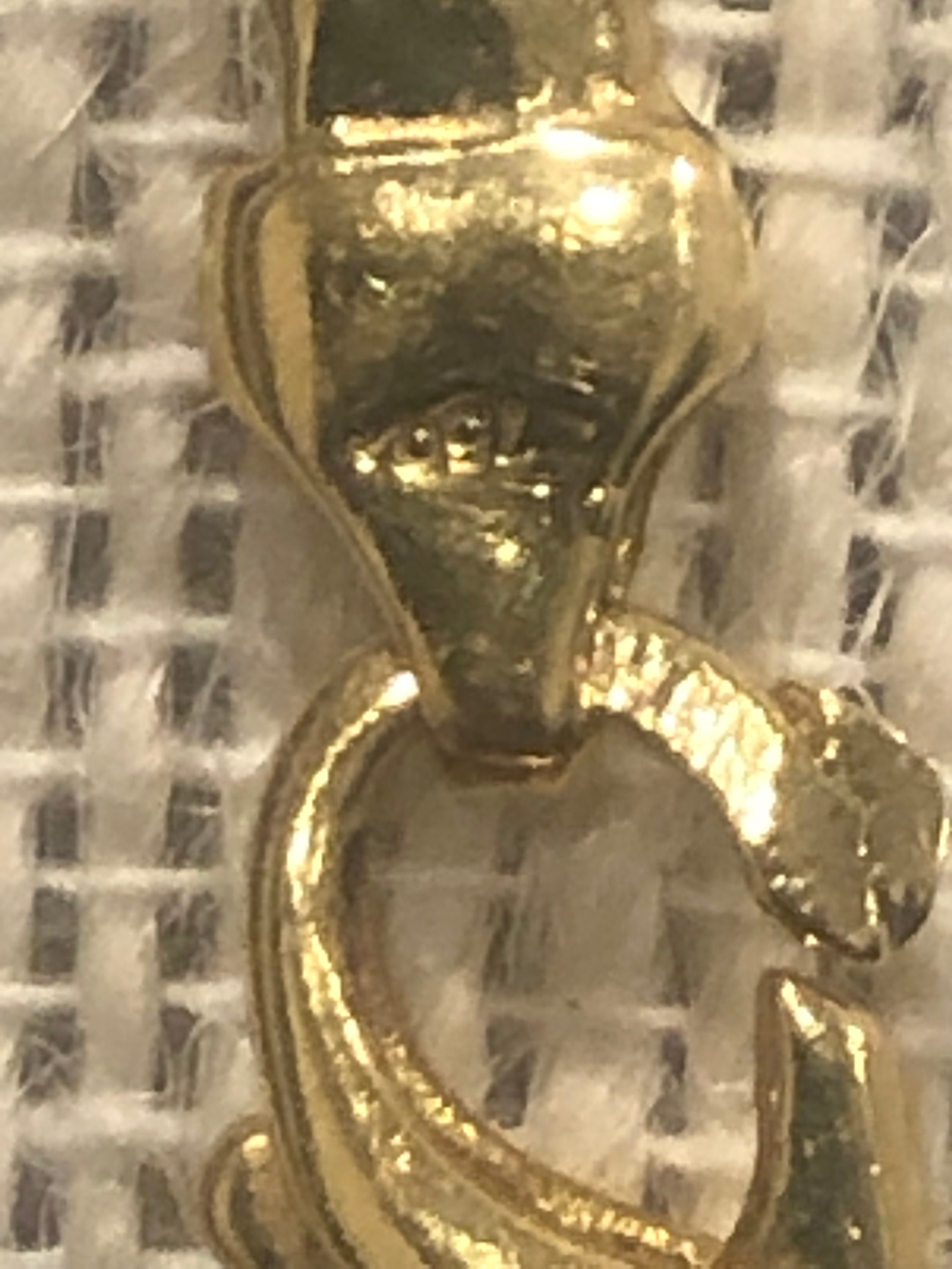 Vintage 18k Italian Graduated Triangle Links Chocker - Etsy