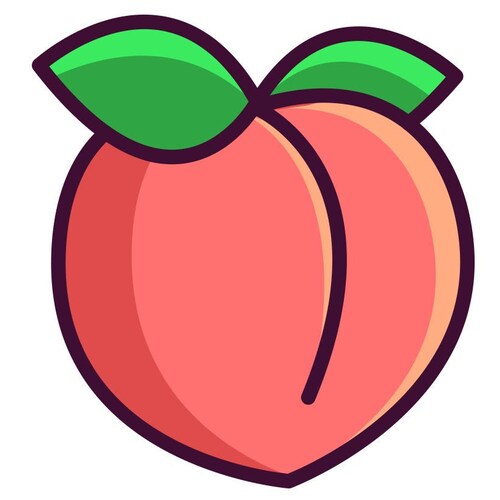 Peach SVG Digital Download Peach File for Printable Art | Etsy