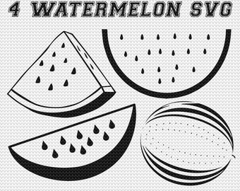 Watermelon svg | Etsy