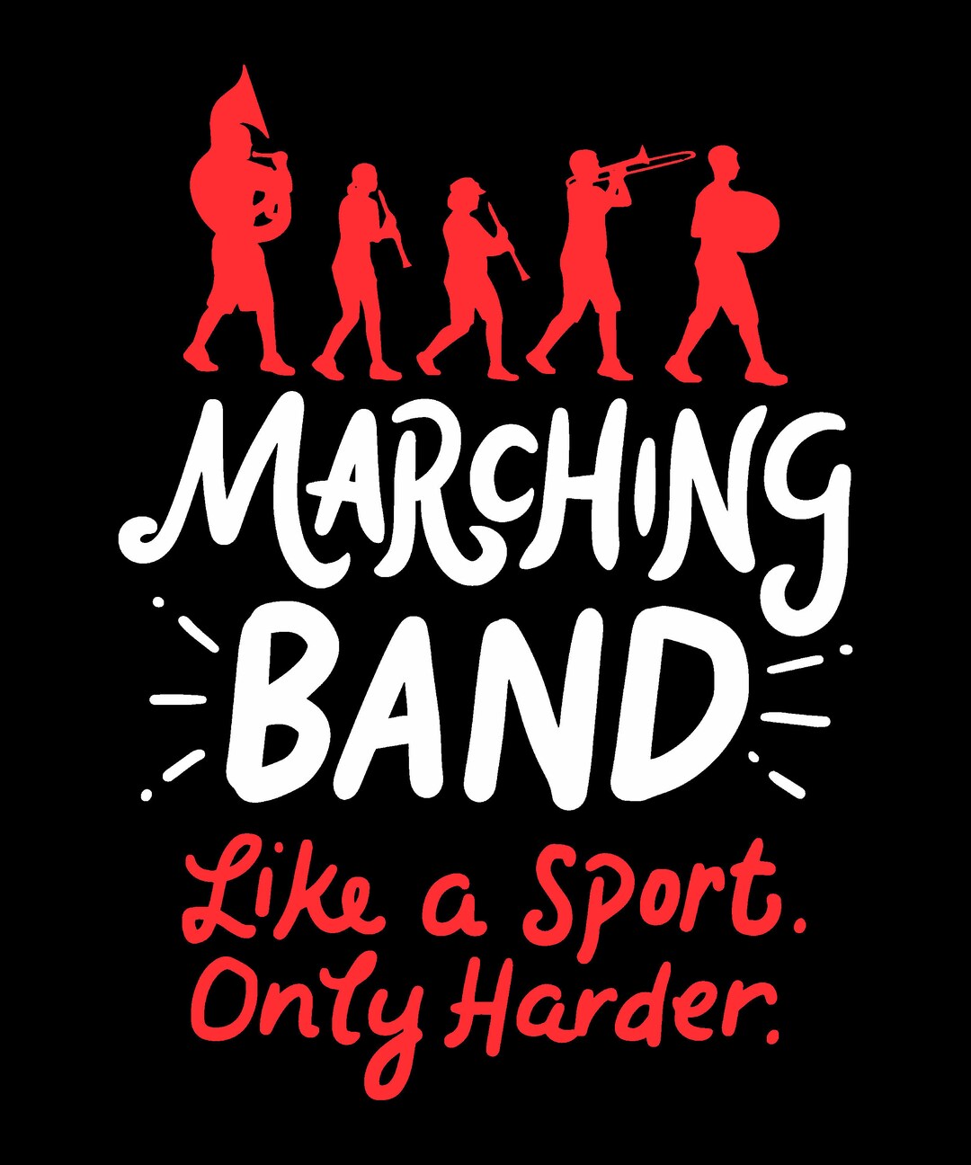 Marching Band PNG digital Download Marching Band File for Printable Art ...