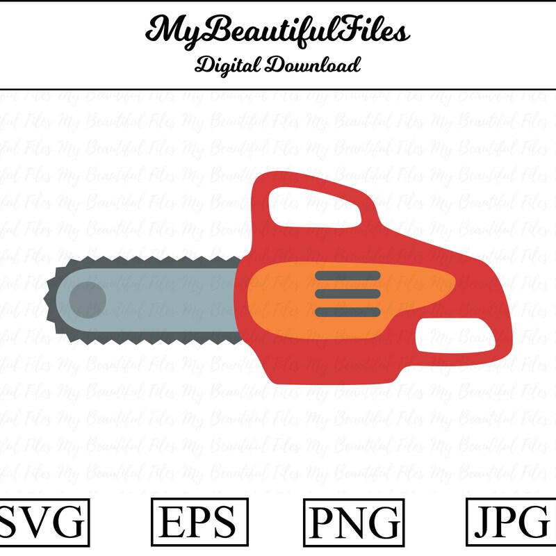 Chainsaw Svg - Etsy