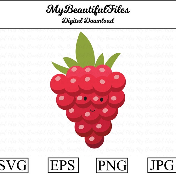 Raspberry Svg - Etsy