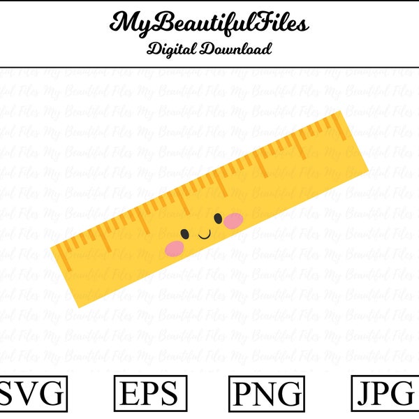 Ruler Printable Svg - Etsy