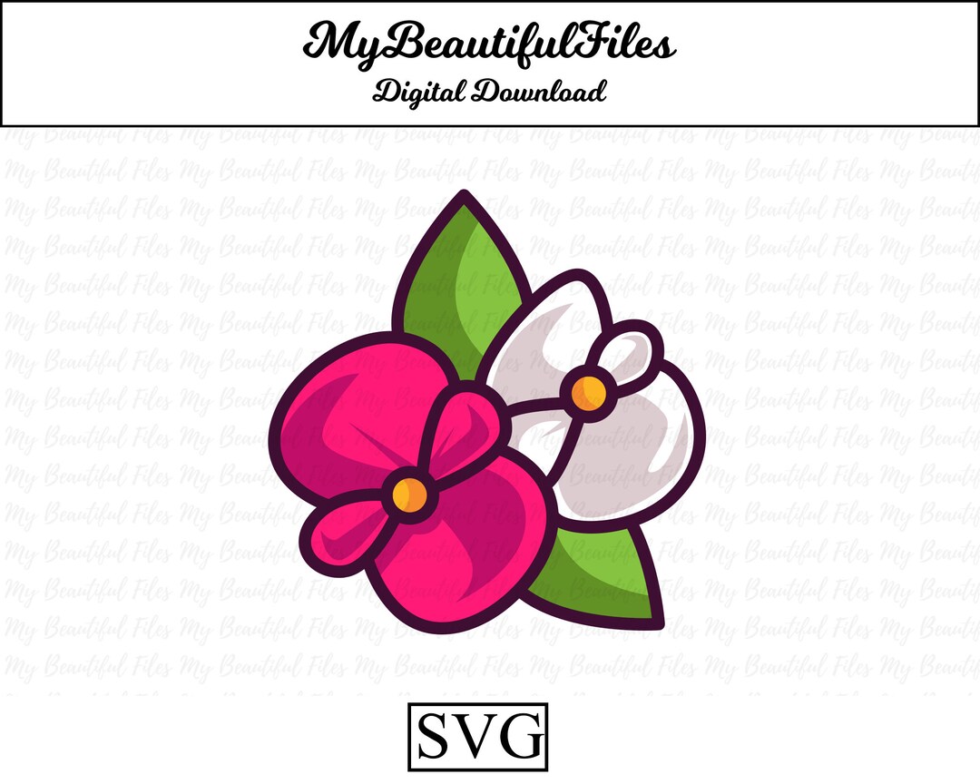 Begonia SVG Digital Download Begonia File for Printable Art, Planner ...
