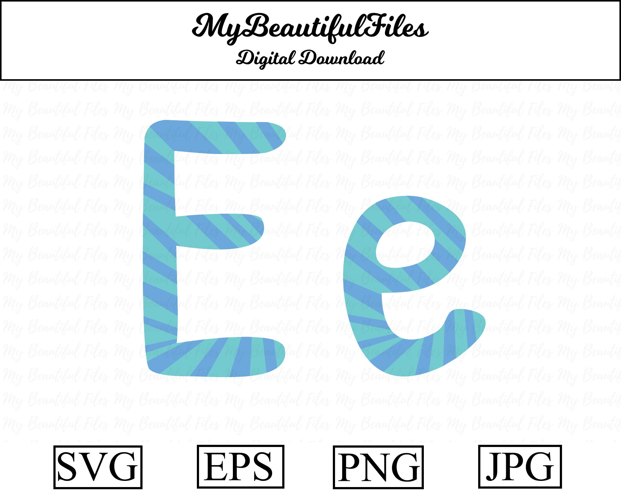 Alphabet ABC SVG Descarga digital Archivos de paquete de | Etsy