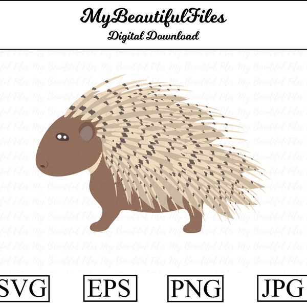 Porcupine Svg - Etsy