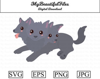 Cerberus SVG / Cerberus DXF / Cerberus PNG - Etsy Canada