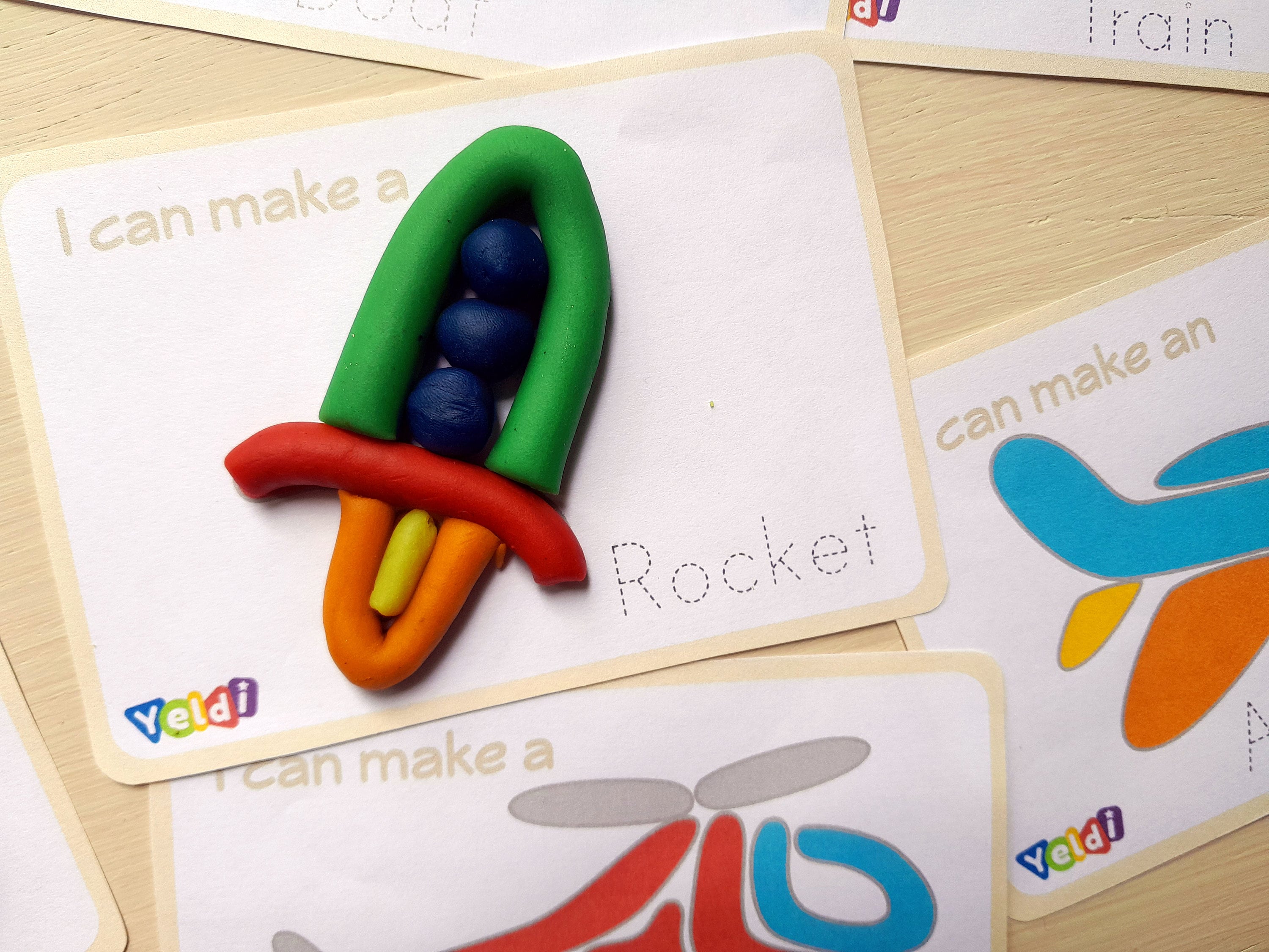 Transportation Play Dough Mats Printable Play Doh Mats Fine Motor ...