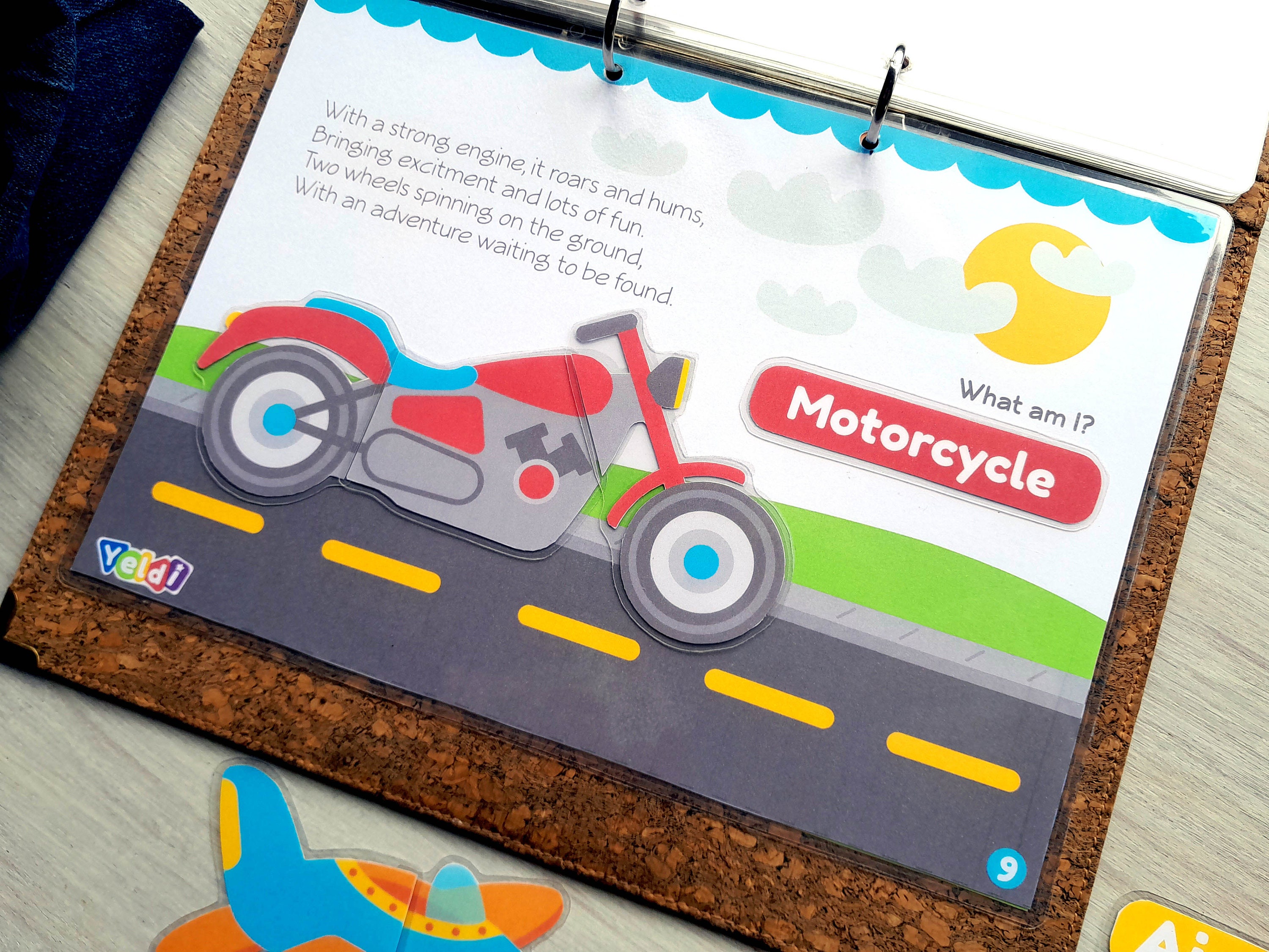 Montessori Busy Book Printable Transportation Quiet Book for Toddlers ...