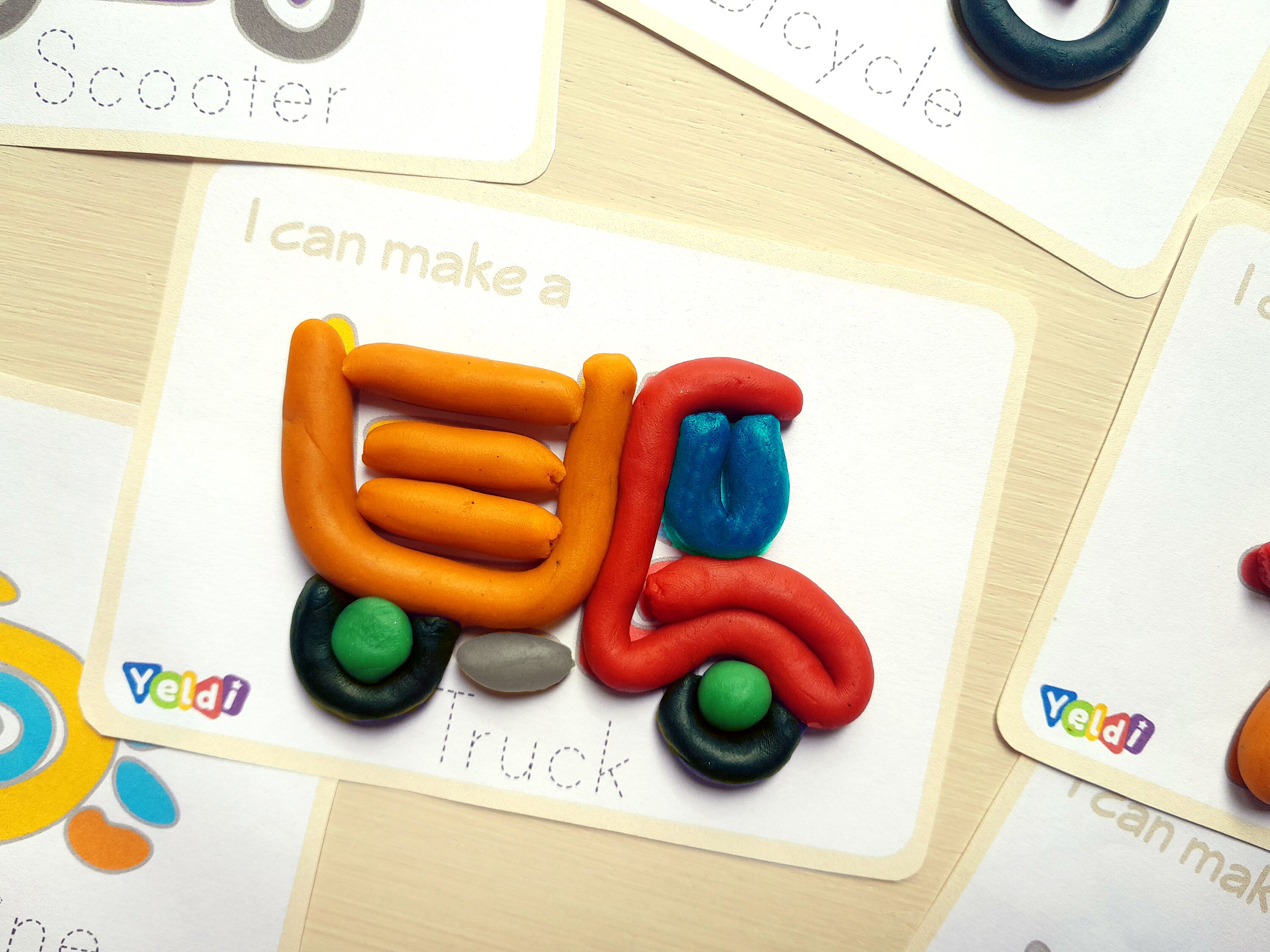 Transportation Play Dough Mats Printable Play Doh Mats Fine - Etsy