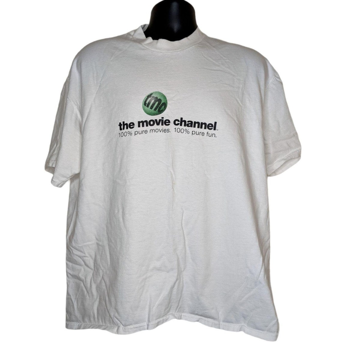 TMC the Movie Channel Vintage 90s Tshirt 100% Pure Size XL - Etsy