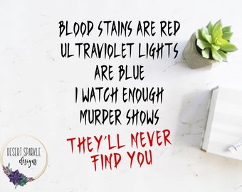 True Crime Svg - Etsy