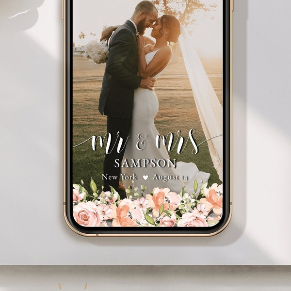 Snapchat Wedding Geofilter - Etsy