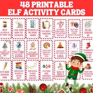 Printable Elf Activity Kit, Elf Kit DIY, Elf Props Printable, Elf ...
