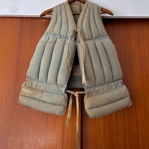 Vintage 1940s Kapok Life Jacket Preserver Vest WWII - Etsy