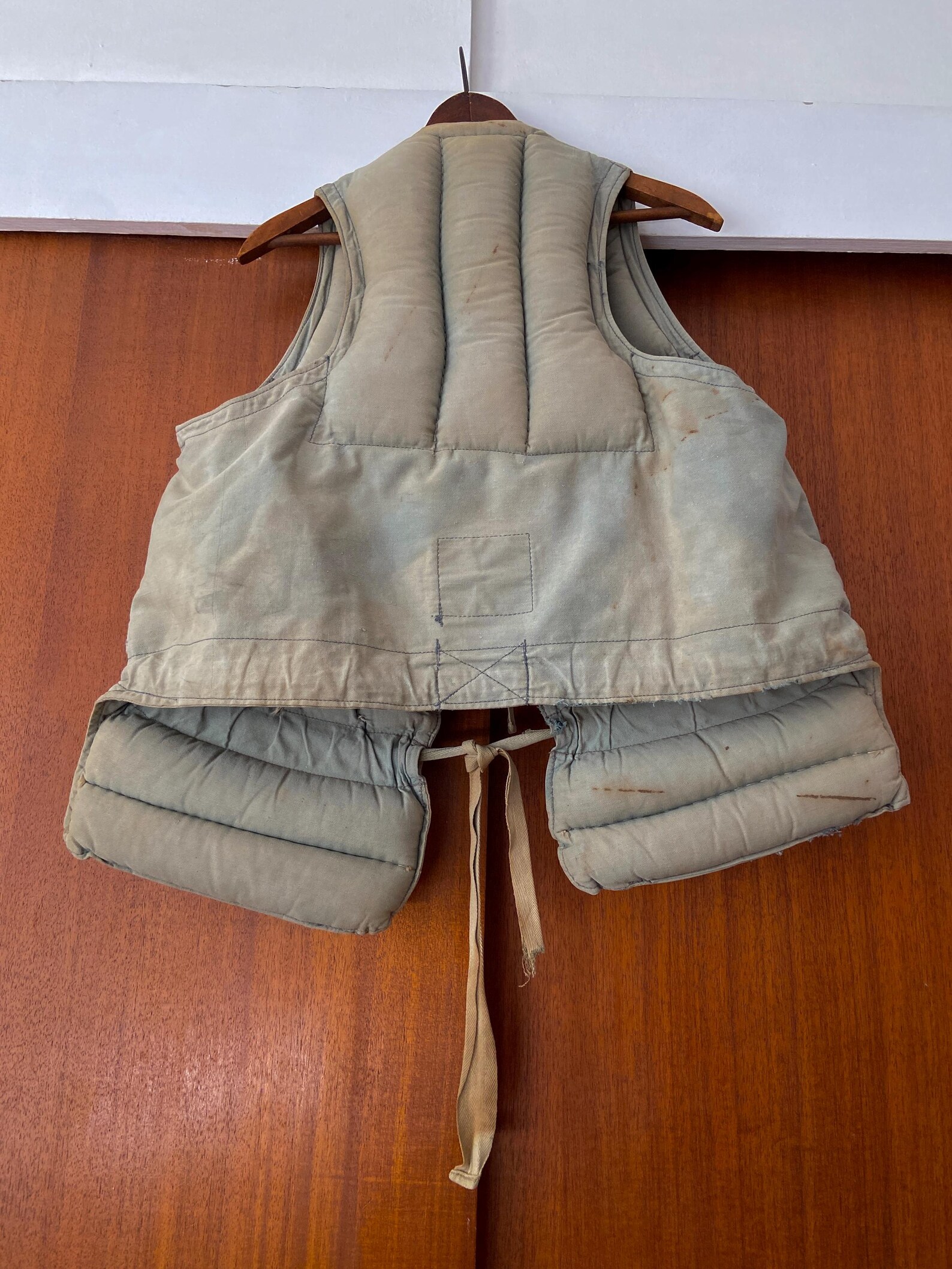 Vintage 1940s Kapok Life Jacket Preserver Vest WWII - Etsy