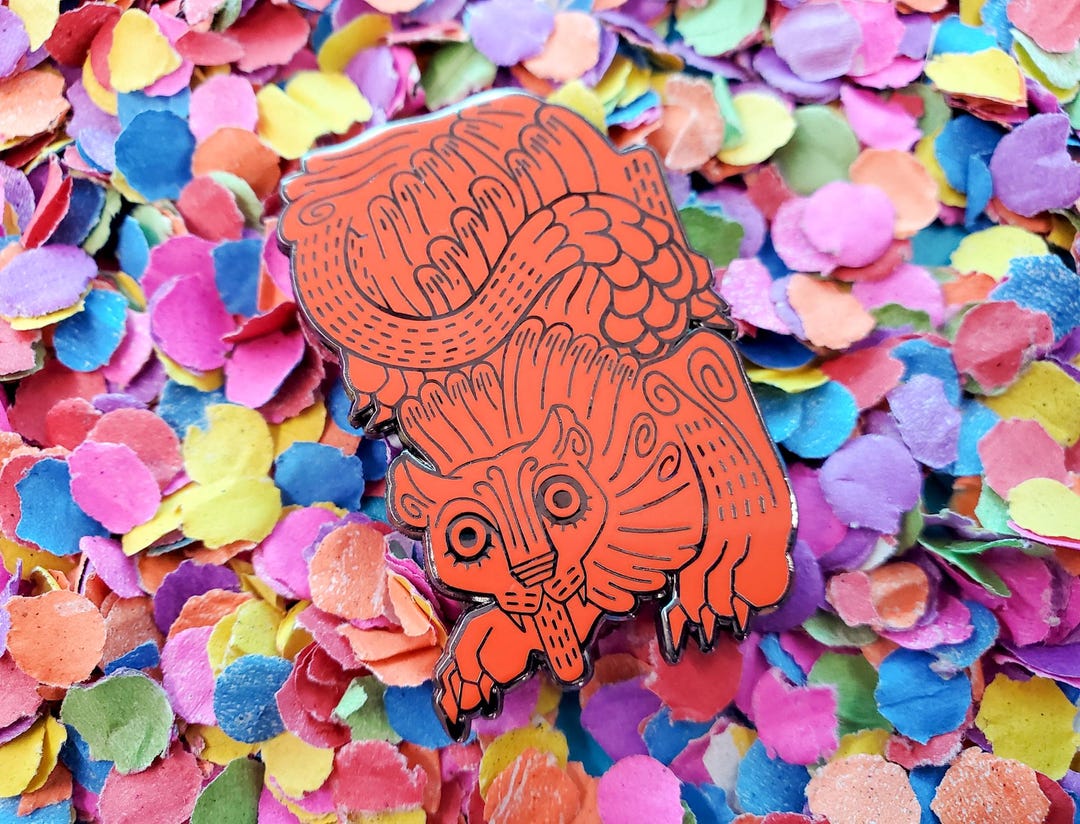 The Texas Zodiac - Cougar Hard Enamel Pin | Lapel Pin, Badge - Etsy