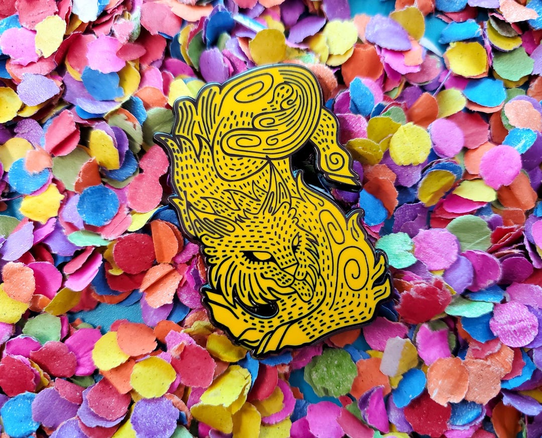The Texas Zodiac - Bobcat Hard Enamel Pin | Lapel Pin, Badge - Etsy