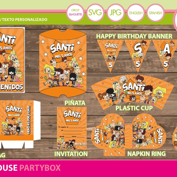 The Loud House Party Invitation - Etsy