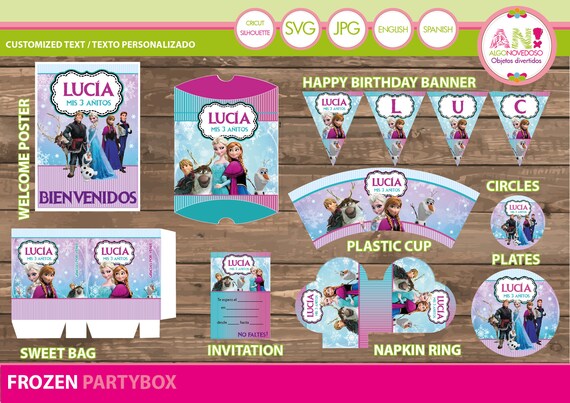 Digital Birthday Custom Kit Decoration Pack Baby LOLA | Etsy