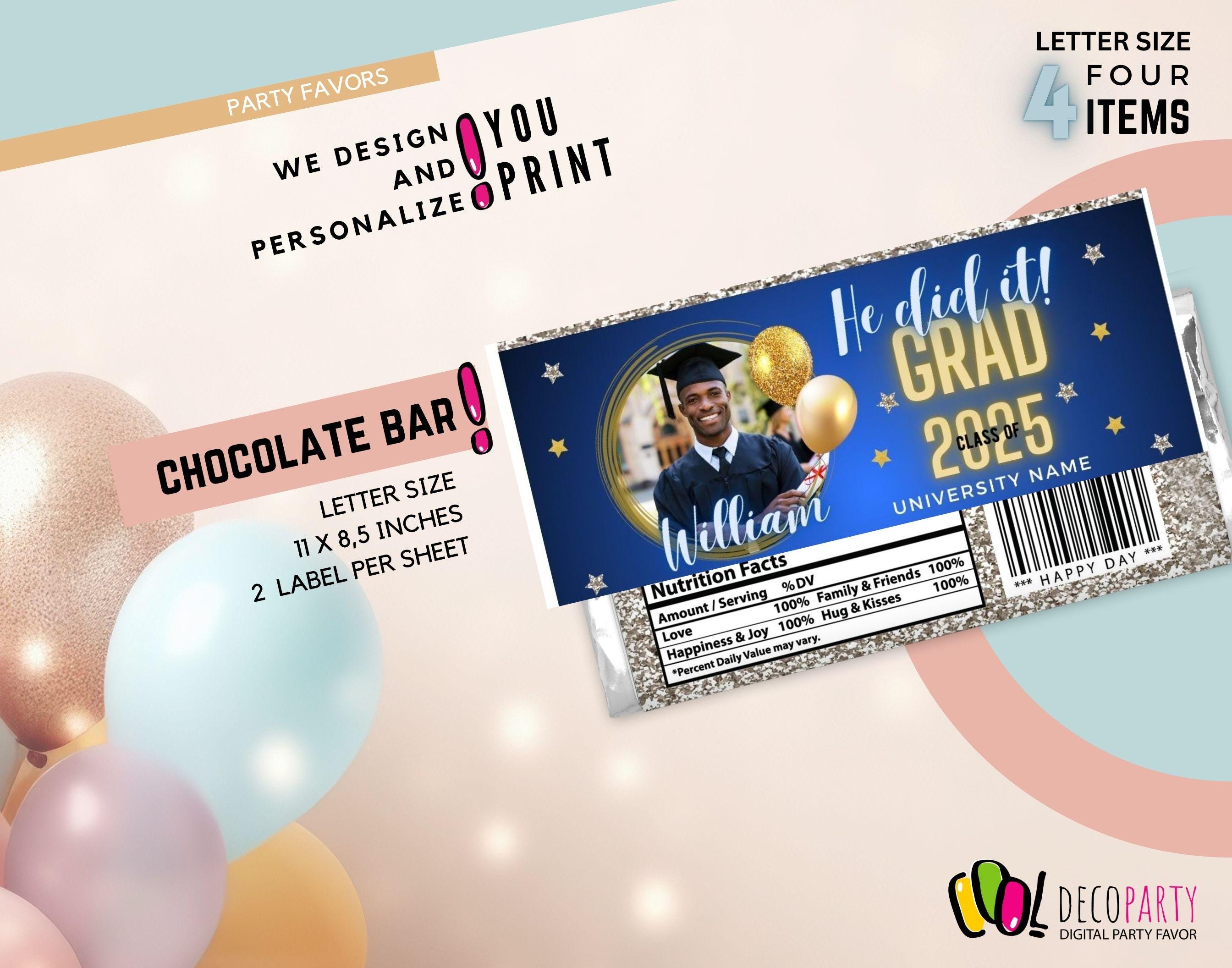 Senior Graduation 2025 Party Favors Pack, Class of 2025 Graduation ...