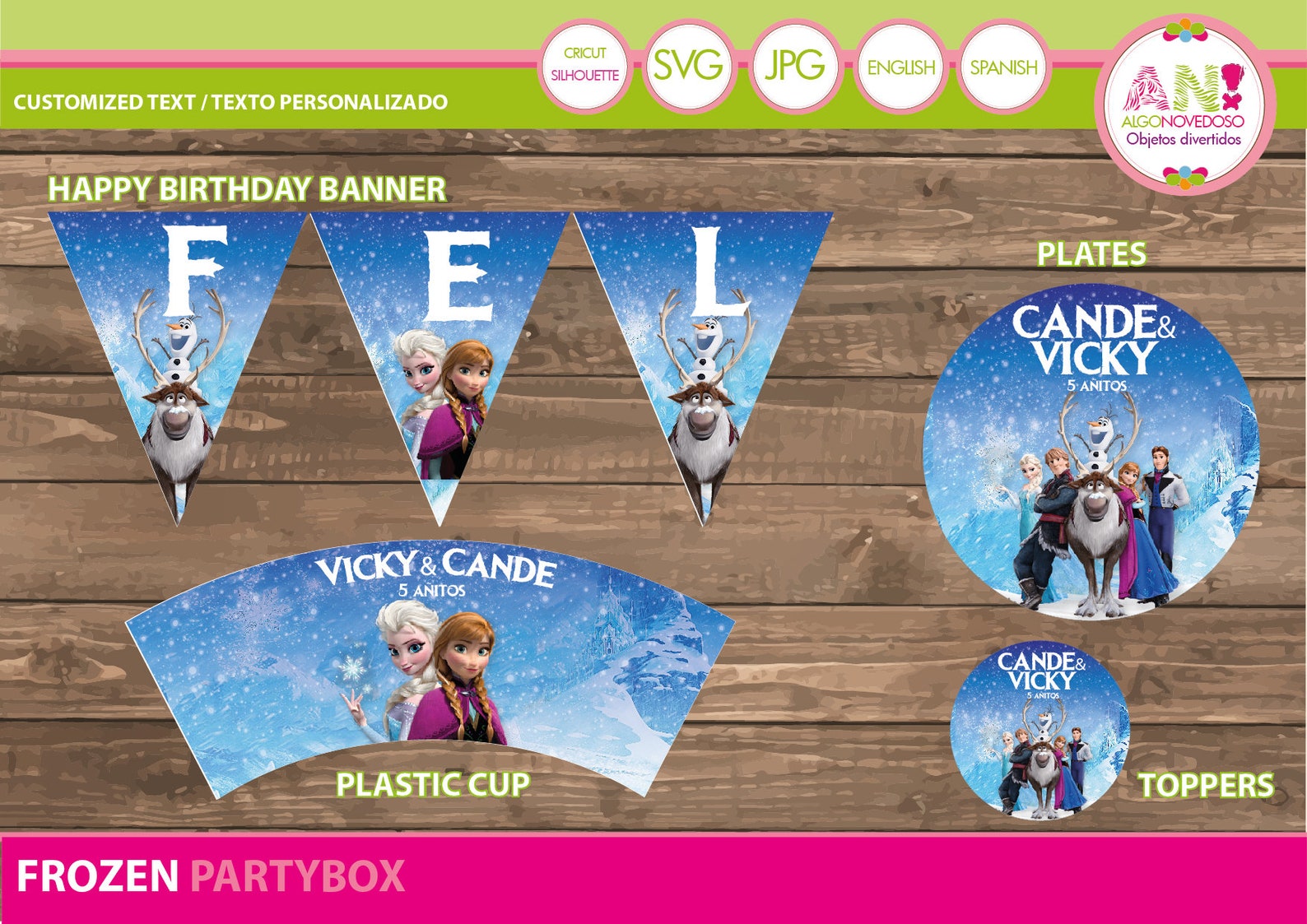 Frozen Printables, Frozen Party Favors, Frozen Theme , Birthday Party ...