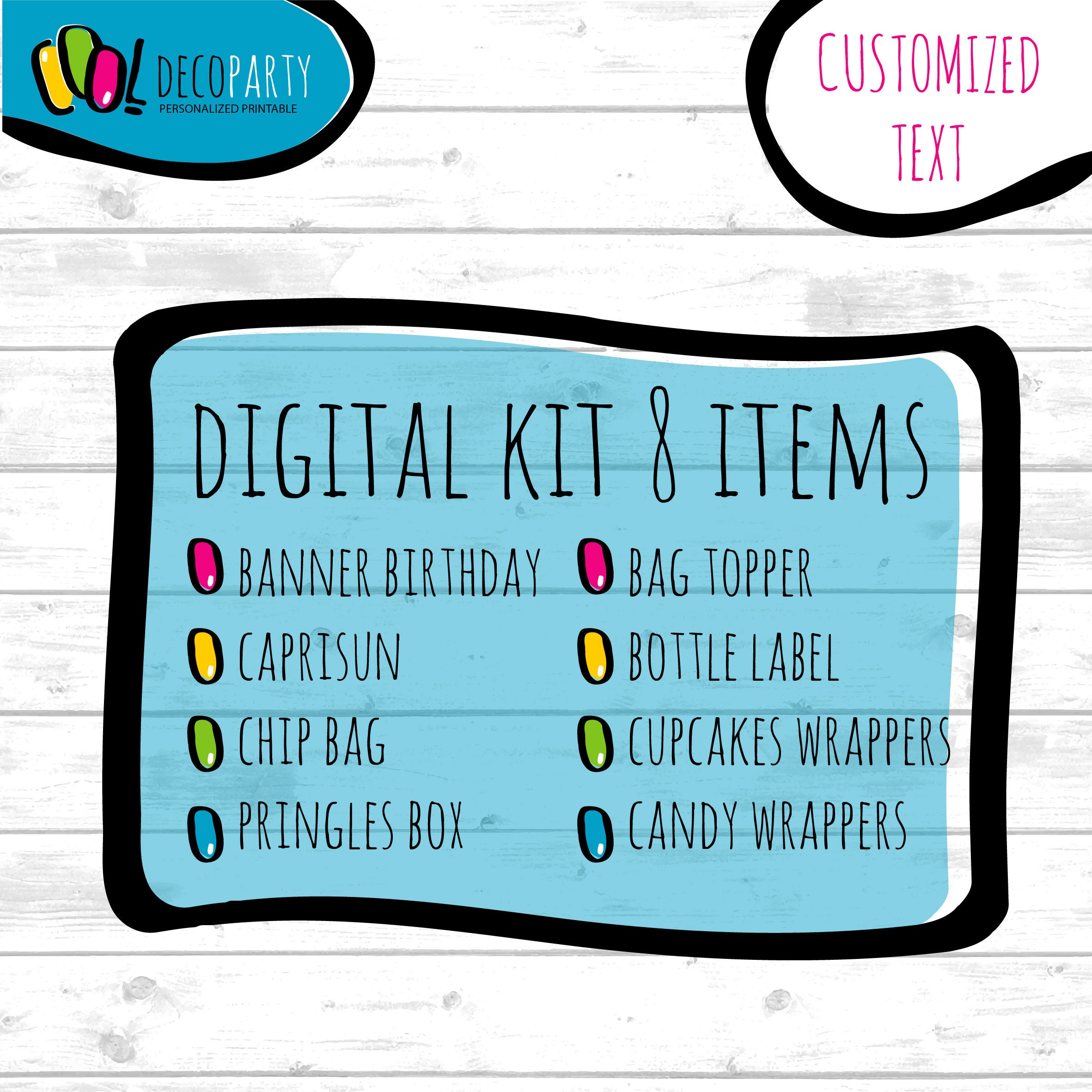 BTS Birthday Party Decoration. BTS Party Decoration for - Etsy